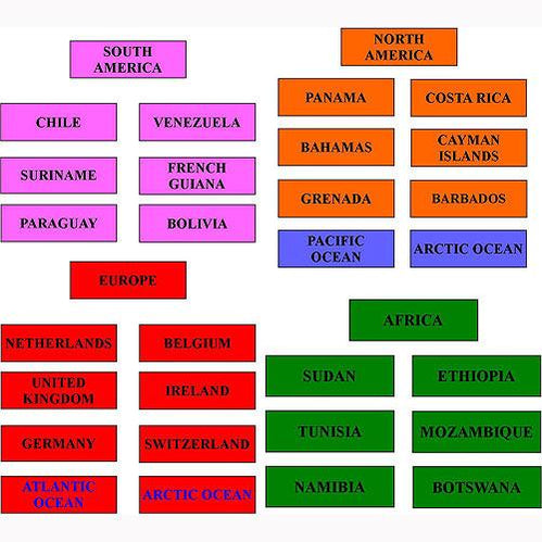 Flags, Maps & Globes | Montessori123 | Learning Cards — Montessori 123
