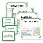 Geography Research Cards | Montessori123 | Upper Elementary ...