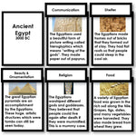 Ancient Civilizations Fundamental Needs Research Cards | Montessori123 ...