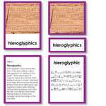 History of Writing 3-Part Cards with Descriptions | Montessori123 ...