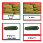 Spanish Fruits and Vegetables Cards with Photographs | Montessori123 ...