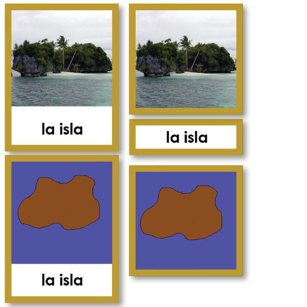 Spanish Montessori Materials | Montessori123 | Learning Cards ...