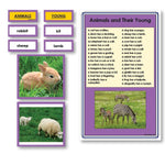 Animals and Their Babies Vocabulary Sorting Cards with Photographs ...