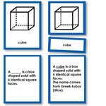 Geometric Solids Nomenclature 3-Part Cards | Montessori123 | Primary ...