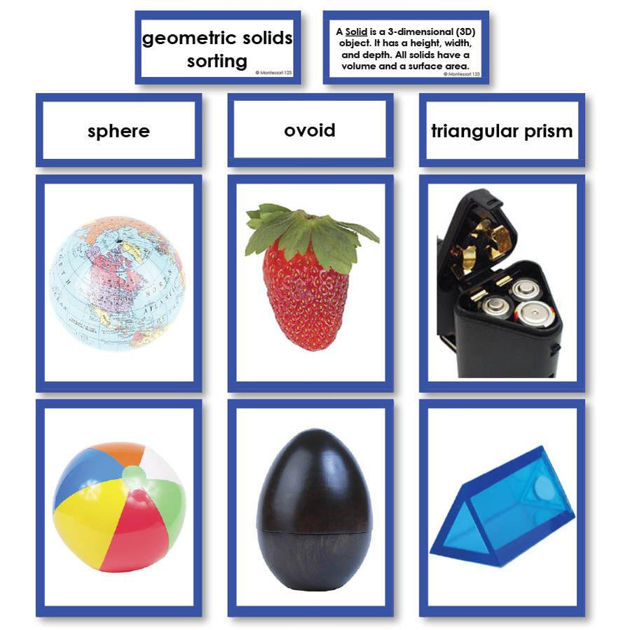 Geometry | Montessori123 | Learning Cards — Montessori 123
