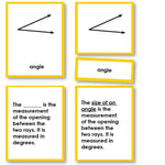 Geometry Angles 3-Part Cards with Definitions | Montessori123 ...