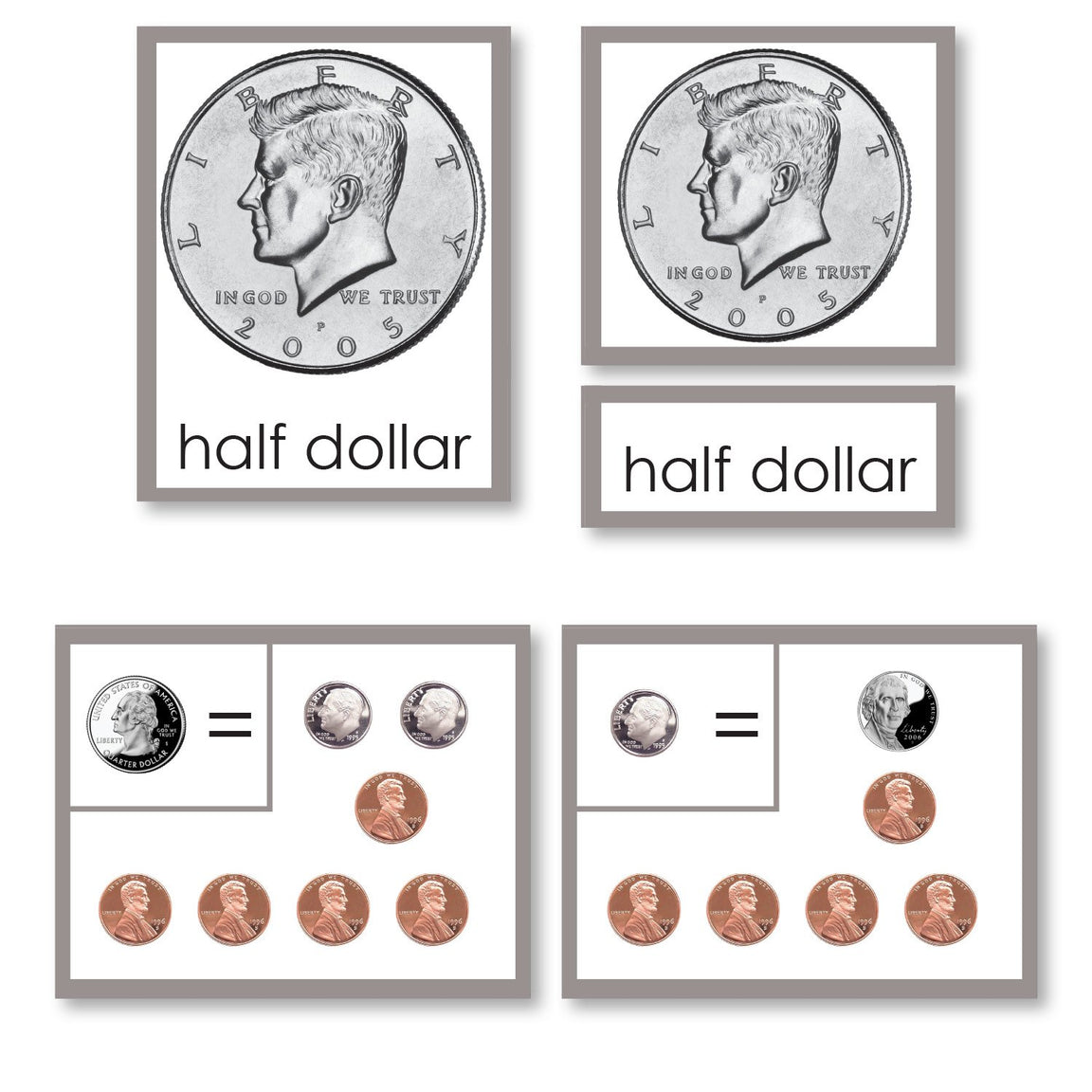 Money | Montessori123 | Learning Cards — Montessori 123