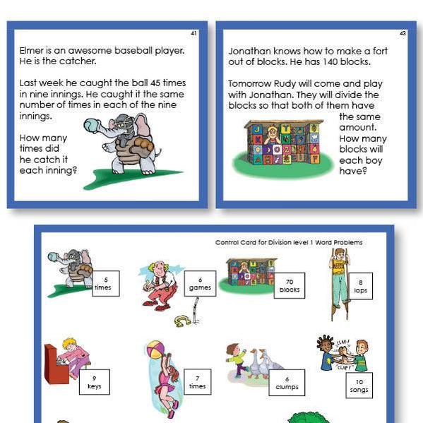 Word Problems | Montessori123 | Learning Cards — Montessori 123
