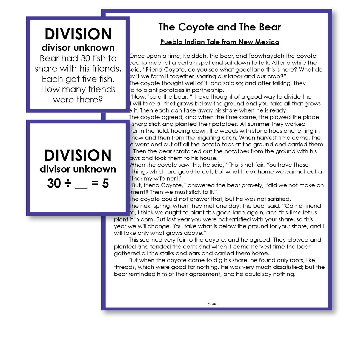 Math Montessori Materials | Montessori123 | Learning Cards — Montessori 123