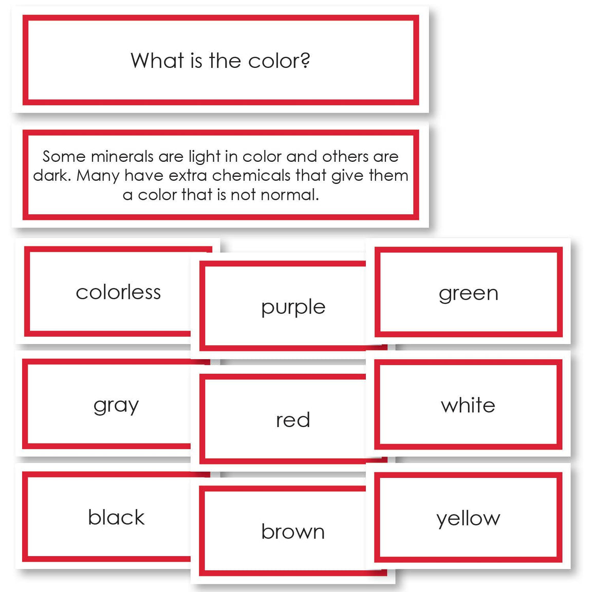 Physical Science Montessori Materials | Montessori123 — Montessori 123