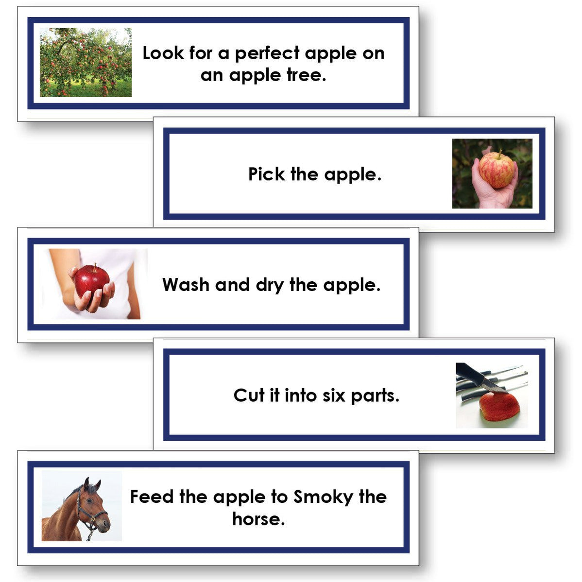 Reading Montessori Materials | Montessori123 | Learning Cards ...