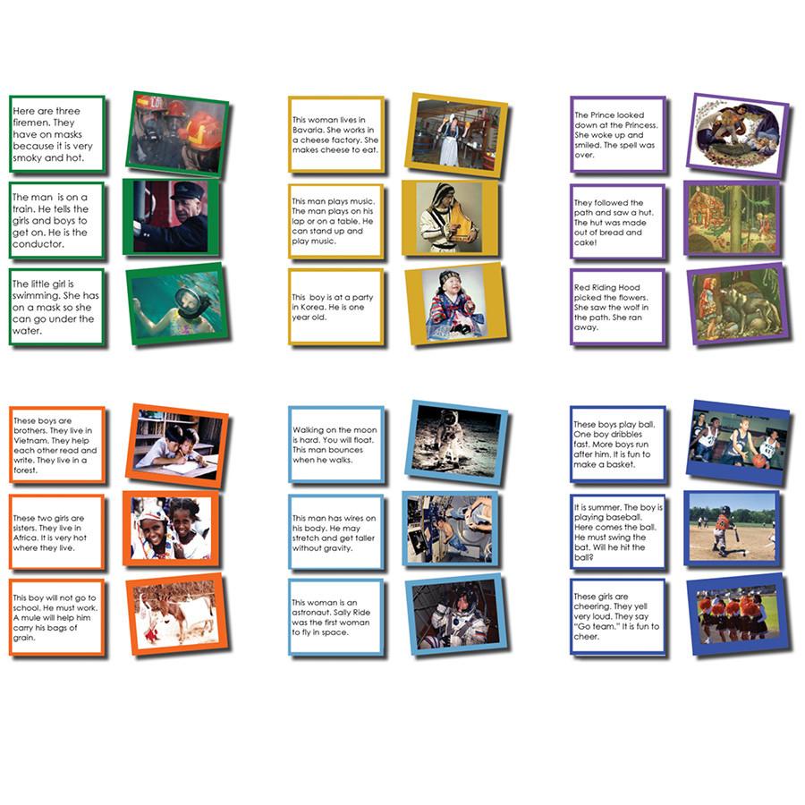 Matching Sentences & Photos Level 1 | Montessori123 | Lower Elementary ...